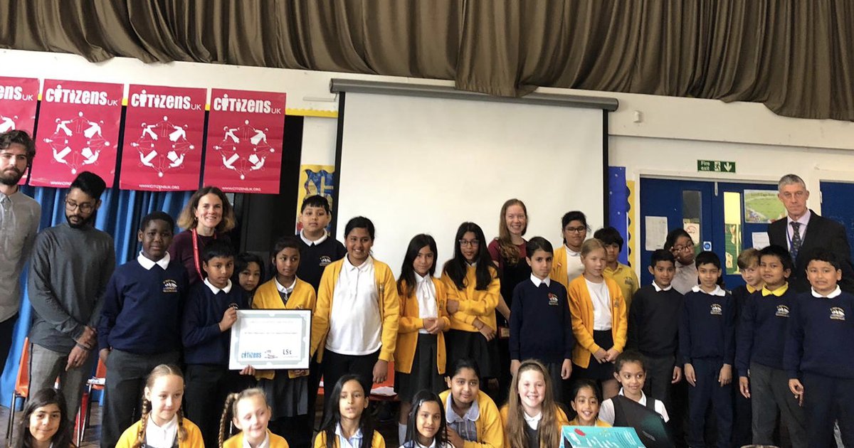 Tower Hamlets school leads Air Pollution campaign - Citizens UK