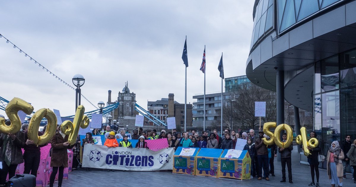 London Citizens Launch Housing Manifesto 2016 - Citizens UK