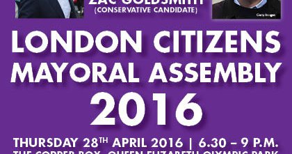 6000 organised Citizens gather for the London Mayoral Assembly ...